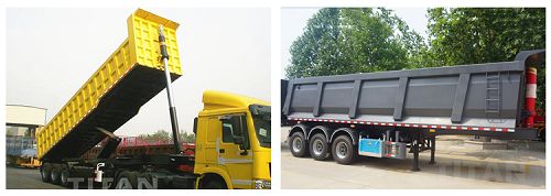 Different types of semi trailer tipper - What is dump trailer?