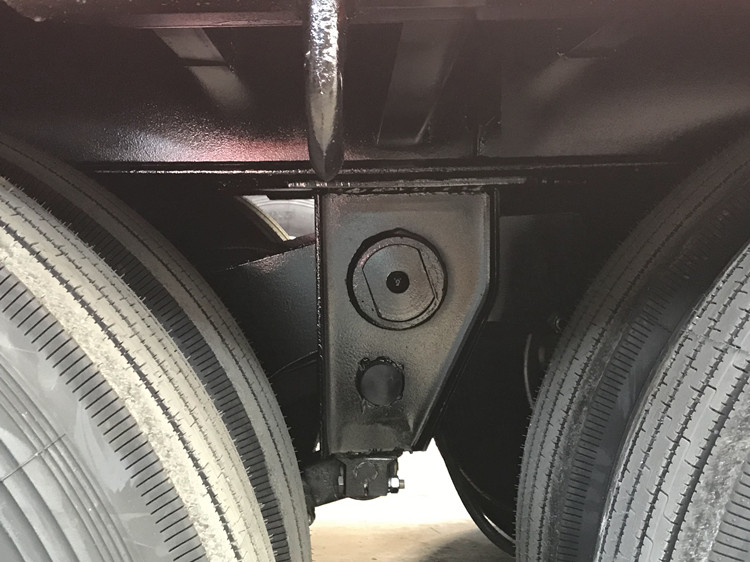 Lowbed Trailer Show- Bottom Plate and Ladder and Suspension