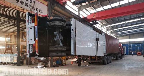 3 Axle 40Ft Box Semi Trailer For Sale In Malawi