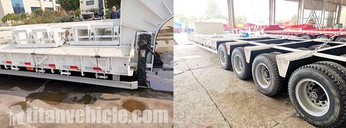 Trailers for Sale in Namibia | 120T Low Bed Trailer for Sale Price in ...
