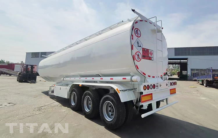 Tri Axle 45000 Ltrs Tanker Trailer will be delivered to Zambia