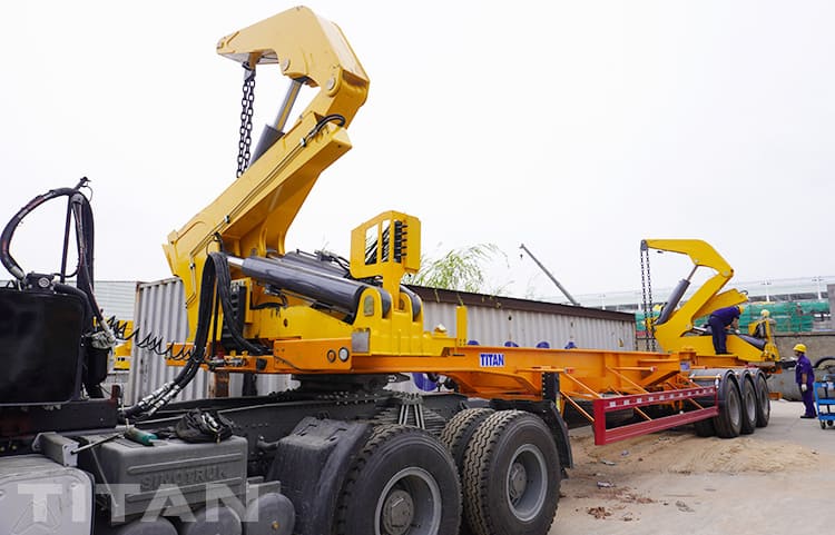 37 Ton Side Lifter Crane Trailer for Sale in Nigeria Lagos
