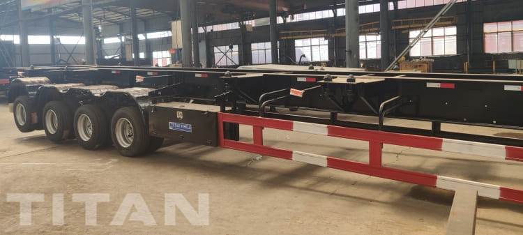 4 Axle 53 Ft Container Trailer Chassis for Sale in Philippines