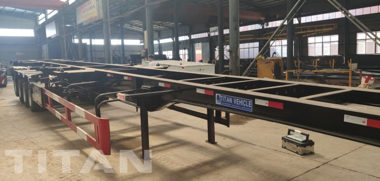 4 Axle 53 Ft Container Trailer Chassis for Sale in Philippines