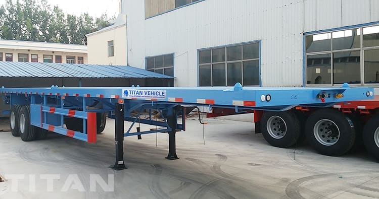 40Ft 2 Axle Flatbed Trailer for Sale in Kenya