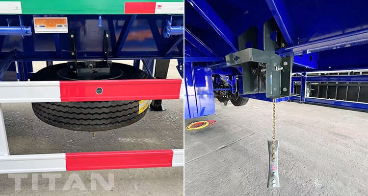 6 Wheeler 3 Axle Flatbed Truck Trailer for Sale in Kenya