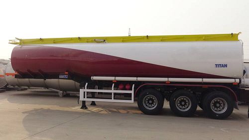 35cbm tri axle oil tanker semi trailer for sale