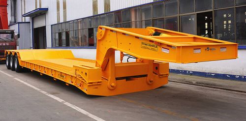 3 Axle 70 Ton Lowboy Trailer for Sale in Zambia