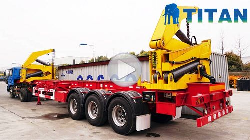 Container Side Loader | 20/40Ft Container Side Loader Semi Trailer ...