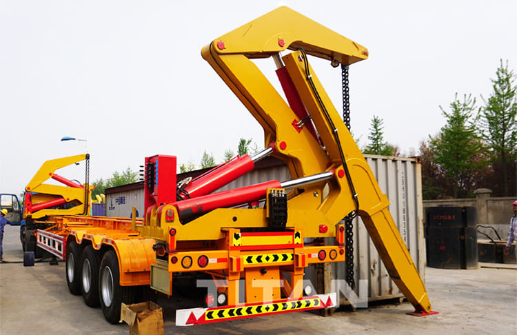 40T 20/40Ft Side Loader Trailer for Sale Manufacturer and Suppliers