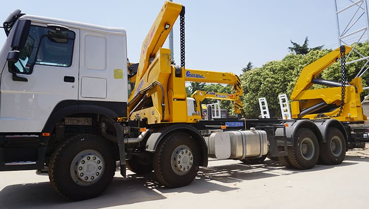 20Ft Container Side Lift Truck Trailer For Sale Price - TITAN Container ...
