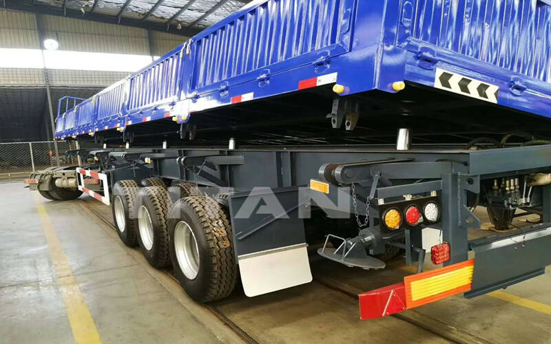 40 Ton side tipper tipping dump semi trailer for sale - TITAN VEHICLE