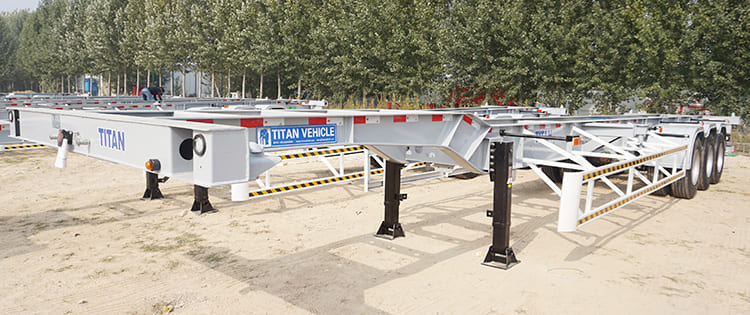 Tri Axle 12M Container Skeletal Trailers for Sale in Kenya