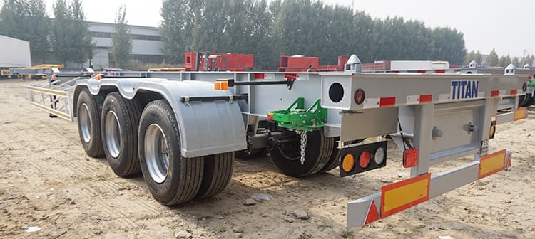 Tri Axle 12M Container Skeletal Trailers for Sale in Kenya