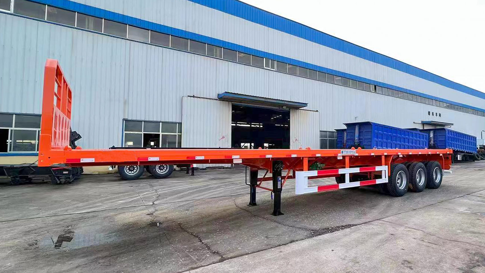 40 Foot Flatbed Tri Axle Trailer for Sale in Al Khums Libya