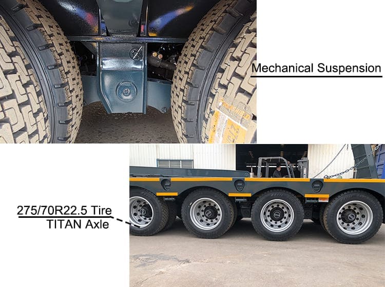 4 Axle lowbed truck for sale in Guam Agana