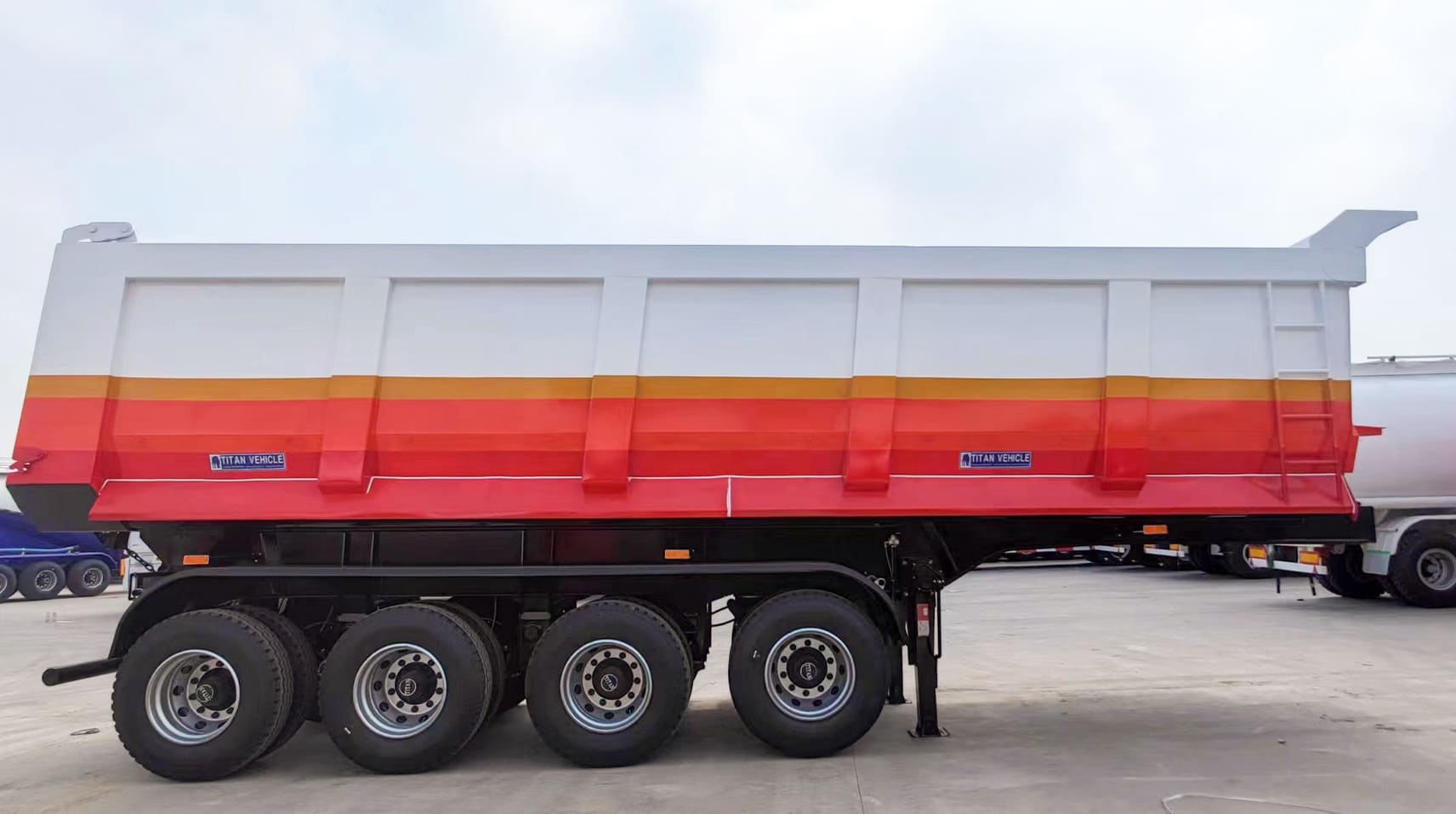 2025 New Tipper Trailer for Sale Near Me in Sierra Leone