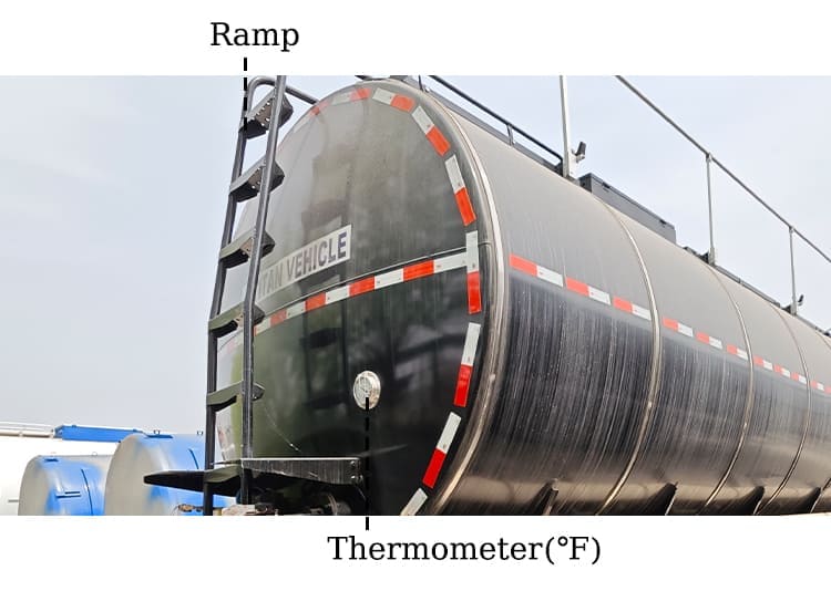 2025 New Asphalt Tank Trailer for Sale in Uzbekistan Bukhara