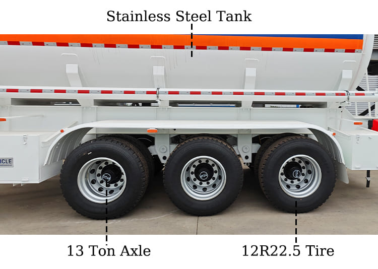 Stainless Steel Tanker Trailers for Sale in Freetown Sierra Leone