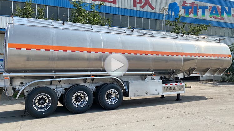 4 Compartments Fuel Tanker Semi Trailer for Sale in Costa Rica