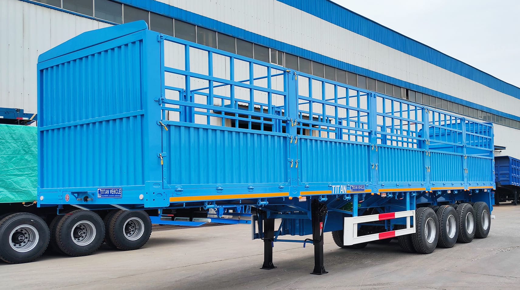 Fence Cargo Trailer | Fence Cargo Truck Trailer for Sale in Dakar Senegal