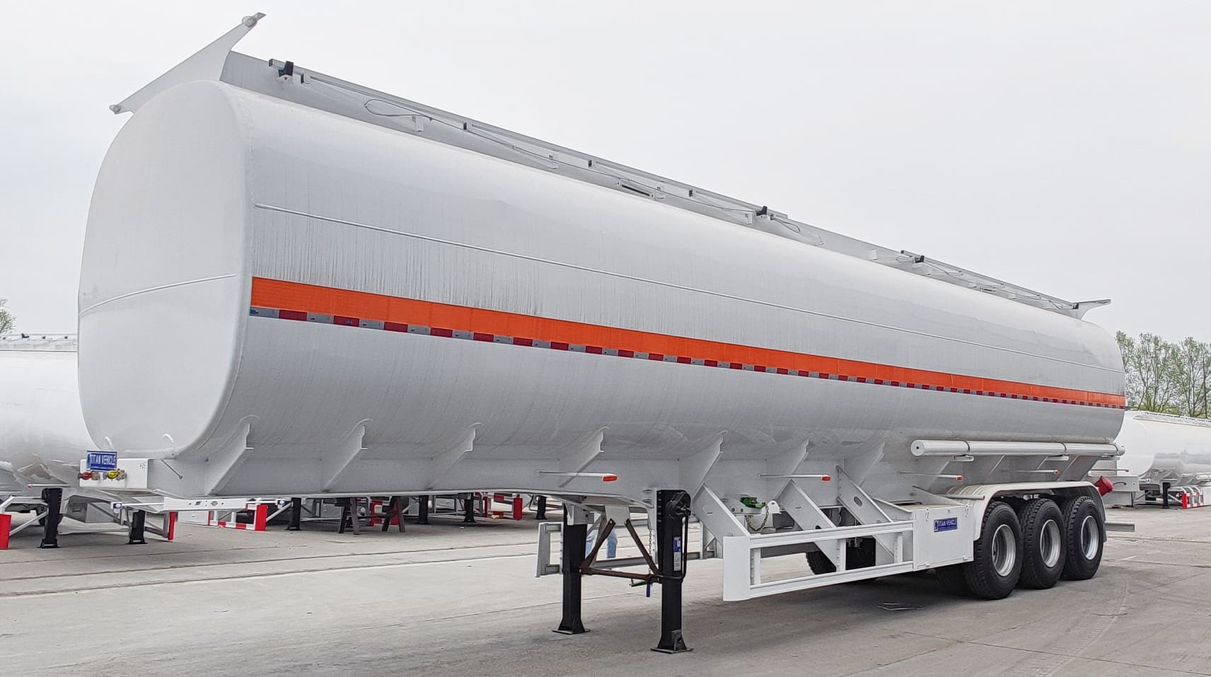 3 Axle 45000 Liters Fuel Tanker Trailer Manufacturers for Sale in Haiti ...