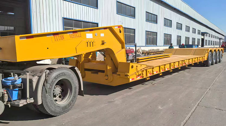 100 Ton 4 Axle Lowboy Trailer for Sale in Jamaica