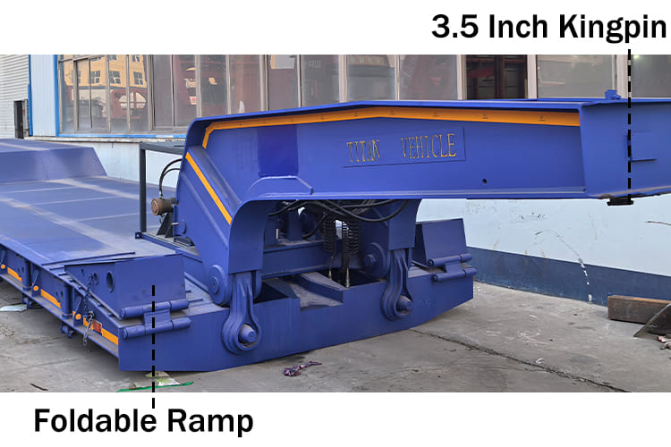 80 Ton RGN Lowboy Trailer for Sale in Nigeria