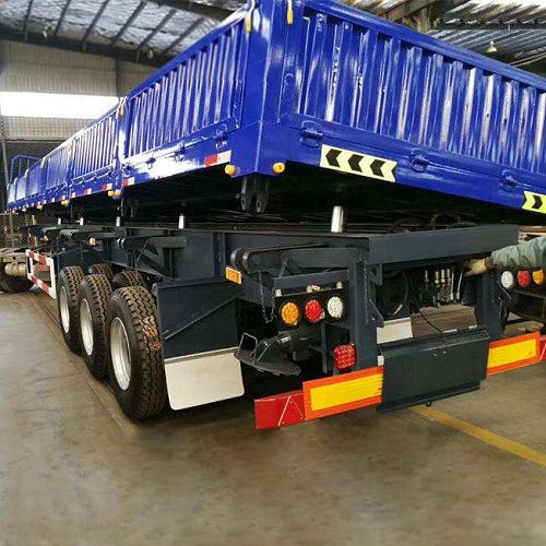 40 Ton side tipper tipping dump semi trailer for sale - TITAN VEHICLE