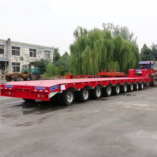 10 Axle Extendable Lowbed Trailer for Sale Price in Vietnam