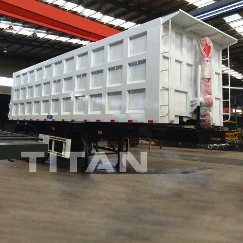 2 Axle 30T Tipper Semi Trailer for Sale In Djibouti