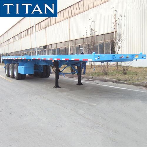 Flatbed Truck Trailer | 40 Foot Flatbed Semi Trailer for Sale in Nigeria