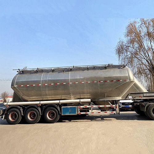 cement powder flour tanker trailer business for sale by professional ...