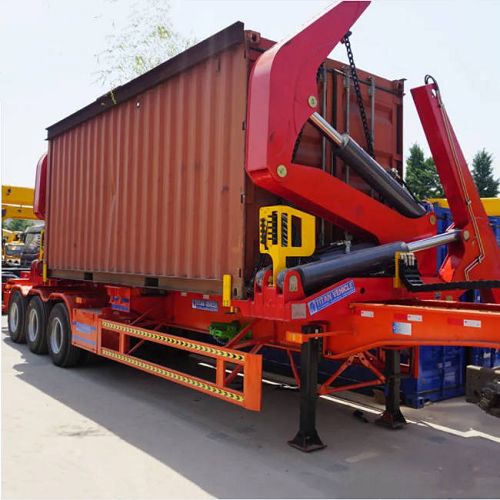40 foot container sidelifter trailer self loading container trailer for ...