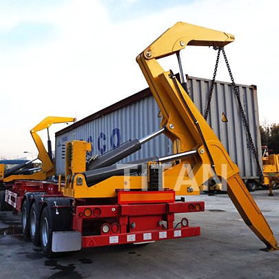 Container Side Loader | 20/40Ft Container Side Loader Semi Trailer ...