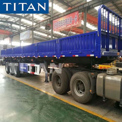 40 Ton side tipper tipping dump semi trailer for sale - TITAN VEHICLE