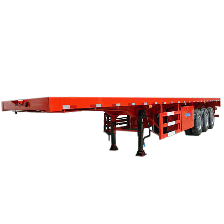 40 ft Tri Axle Flatbed Semi Trailers Price for Sale