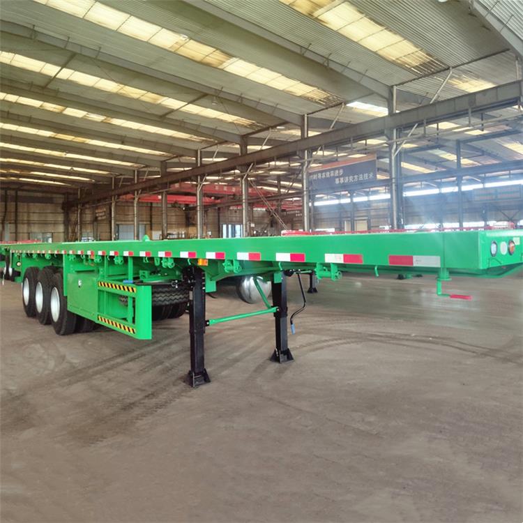 Tri Axle 40 Foot Flatbed Trailer for Sale