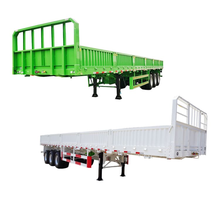 40 Ton 3 Axles Sideboard Trailer for Sale Price Manufacturers