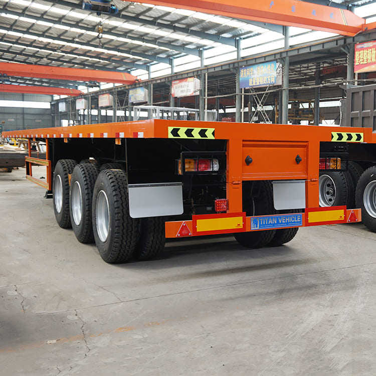 New 40Ft Flatbed Trailer Prices for Sale Manufacturers