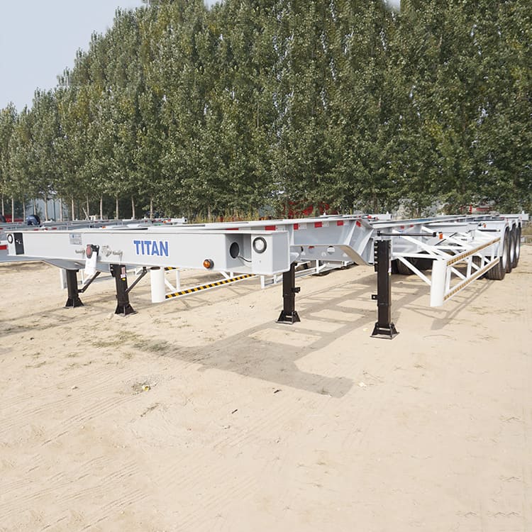 Tri Axle 12M Container Skeletal Trailers for Sale in Kenya