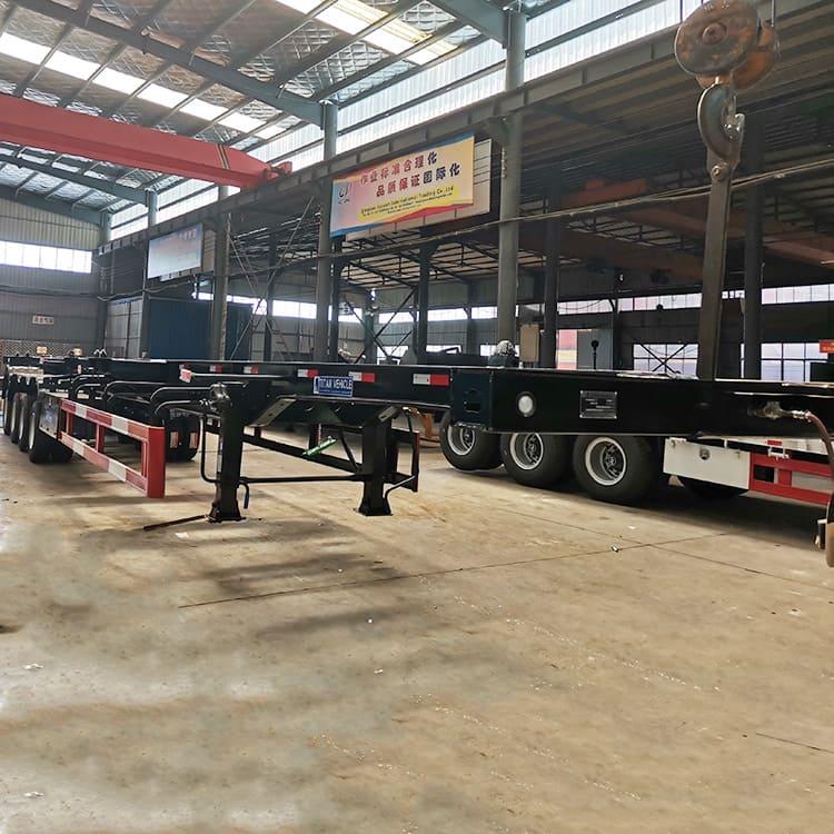 4 Axle Shipping Container Chassis for Sale in Congo