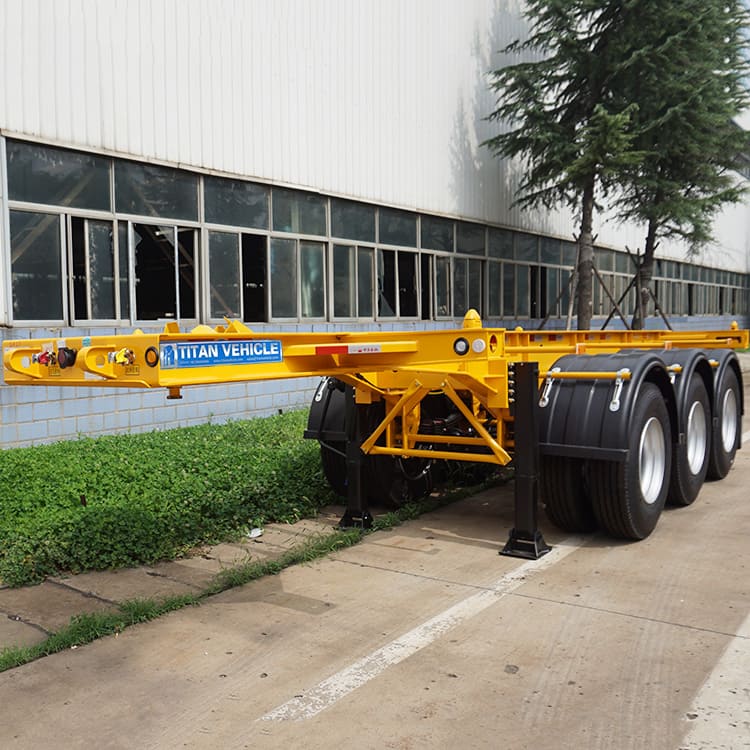 Skeletal Semi Trailer for Sale | Tri Axle Skeletal Trailer for Sale in ...