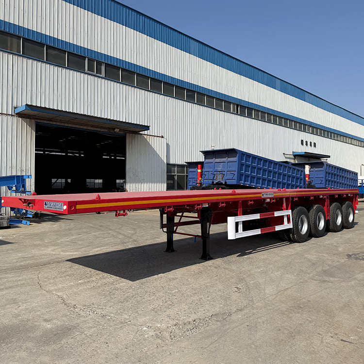 4 Axle 48 Ft Flatbed Trailer for Sale in Nigeria
