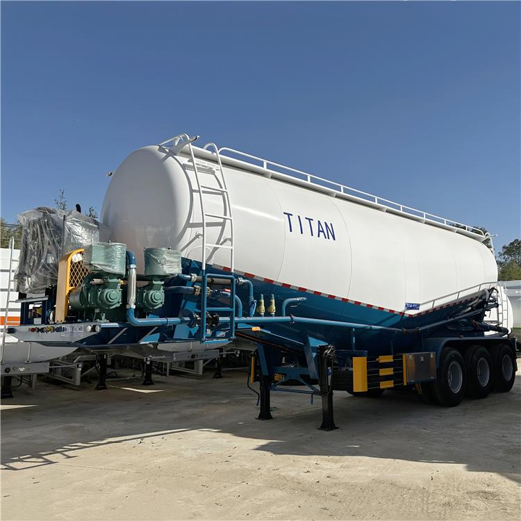 Dry Bulk Cement Tanker Truck Trailer for Sale In Jamaica