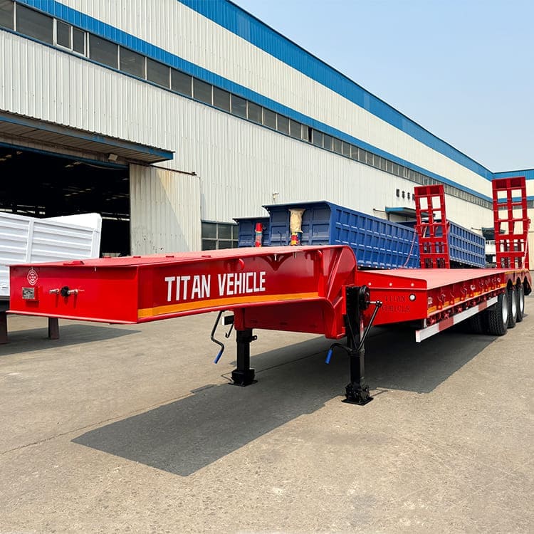 60 Tons Low Bed Trailer Price | What is Low Bed Trailer for Sale in Mali