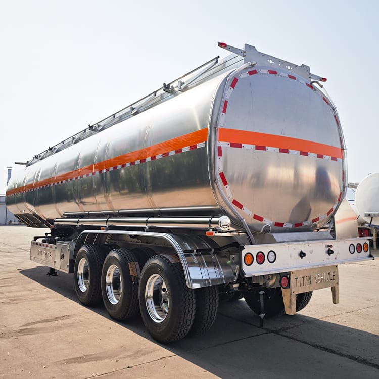 4 Compartments Fuel Tanker Semi Trailer for Sale in Costa Rica