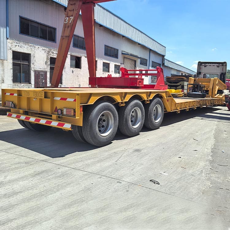 80 Ton Detachable Lowboy Trailers for Sale in Guyana Georgetown